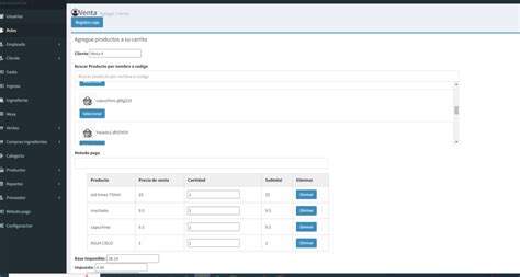 Sistema De Restaurante Mvc Php Mysql Codeigniter Compra Código Fuente