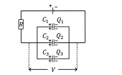 Capacitors In Parallel And In Series For A Level Physics Science Sanctuary