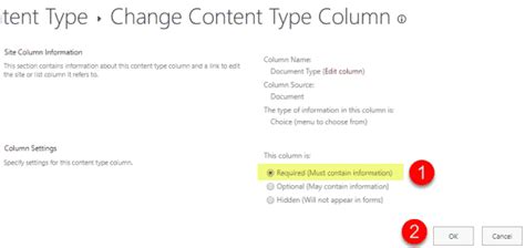how to make sharepoint metadata columns required sharepoint maven