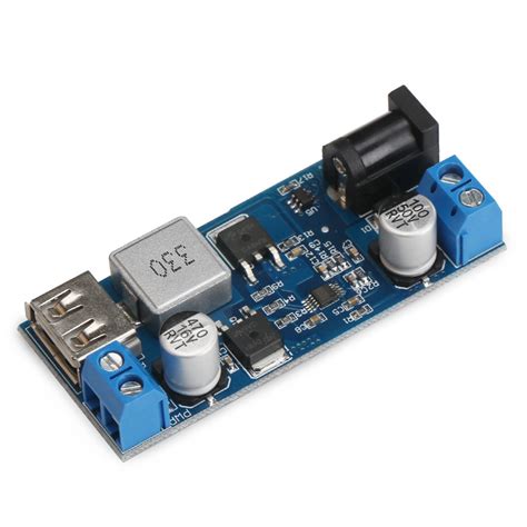 Power Supply Module DC 9V 36V To 5 2V 5A Double Output Buck Converter USB Charger Voltage