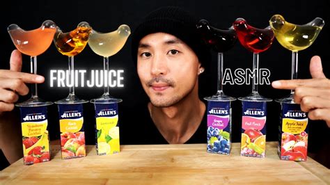 Asmr Drinking Refreshing Fruit Juice Extreme Gulps 9999