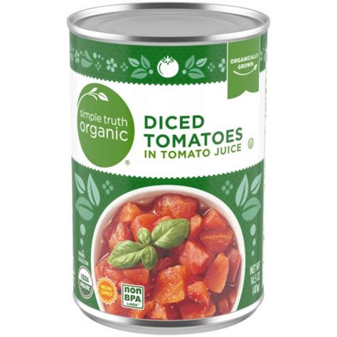 Simple Truth Organic® Diced Tomatoes In Tomato Juice Case Sale 145 Oz