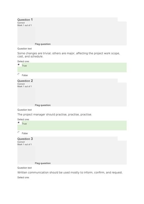 Quiz 12 Qs And As Quiz Questions And Answers Question 1 Correct