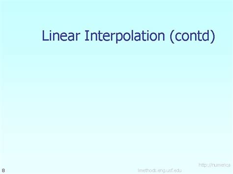 Lagrangian Interpolation Chemical Engineering Majors Authors Autar Kaw