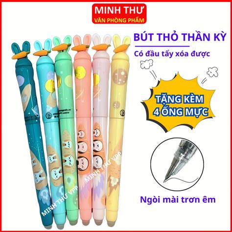 Bút Mực Tẩy Xoá được Bút Mài Thầy Ánh Sh070 Bút Máy Luyện Chữ Nét