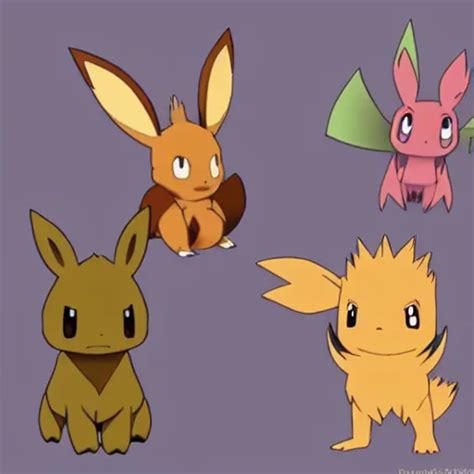 Pokemon Eevee Evolutions Cute