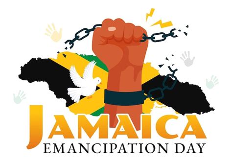 Premium Vector Vector Illustration Of Jamaica Emancipation Day On