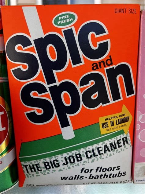Vintage Spic And Span Powdered Floor Cleaner 54oz Giant Size New