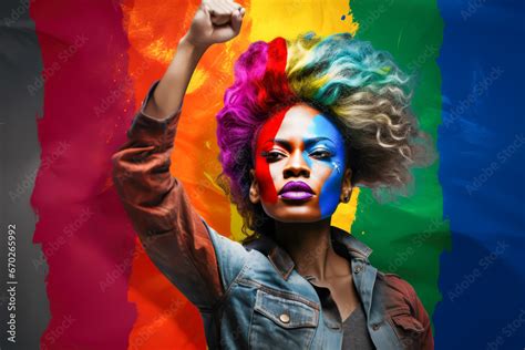 Lgbtq Intersectionality Concept Rights Embrace Diversity Stock Illustration Adobe Stock