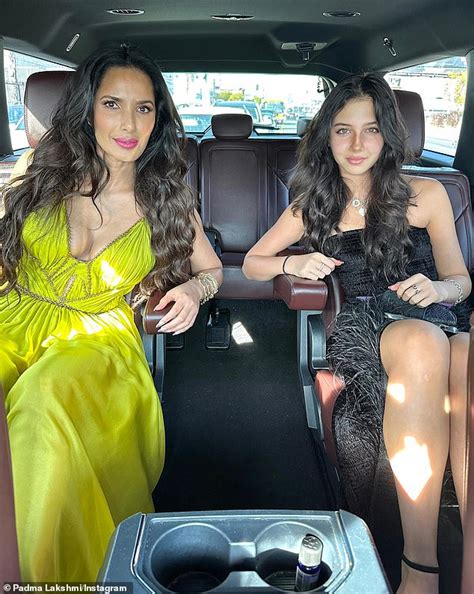 Padma Lakshmi 53 And Daughter Krishna 13 Snap Selfies In Their