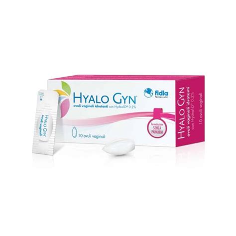 Hyalo Gyn Овлажняващи вагинални овули 10 овули Apotekos