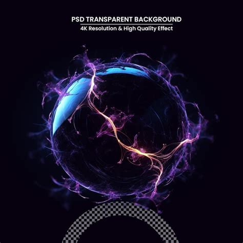 Premium Psd 3d Rendering Abstract Fractal Light Background