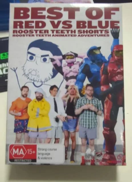Best Of Red Vs Blue Rooster Teeth Shorts Genuine Region 4 Dvd New