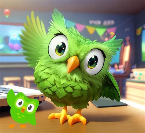 I Reimagined The Cast Of The Language Learning App Duolingo As If They