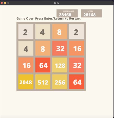 GitHub Carrotfarmer 2048 2048 With Raylib