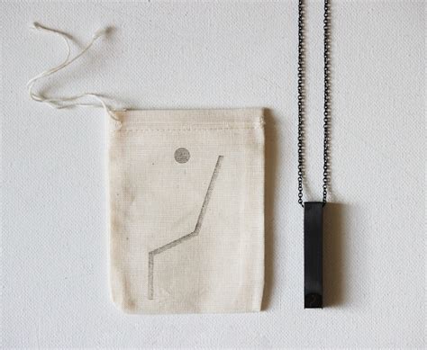 The Bobi Necklace Bobby Pin Storage Necklace Black Etsy