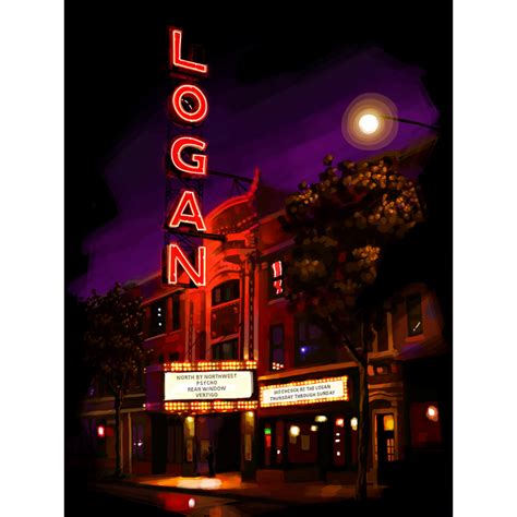 Logan Theatre — Chicago Night