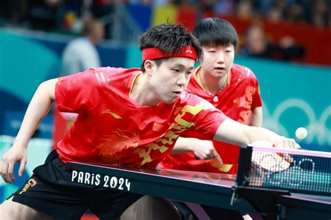 パリ五輪の卓球競技始まる 中国ペアが順調に勝ち上がり 人民網日本語版 人民日報