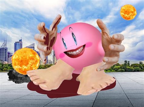 Realistic Kirby R Whatthehelldidimake