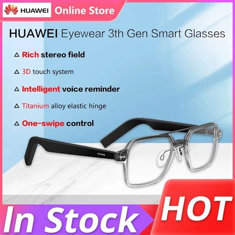 HUAWEI-Eyewear-3th-Gen-Smart-Glasses-HD-Calling-Open-Acoustic-Design ...