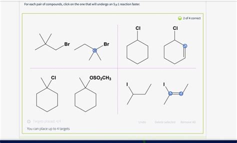 Solved For Each Pair Of Compounds Click On The One That Chegg