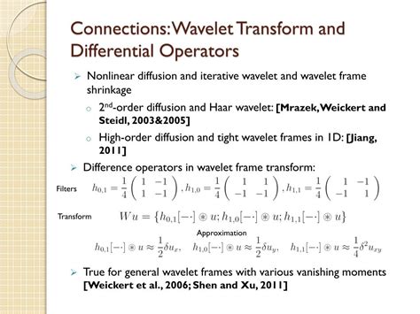 Ppt Sparse Approximation By Wavelet Frames And Applications Powerpoint Presentation Id3053982