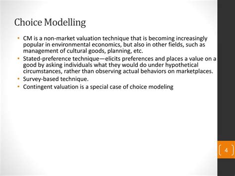 Ppt Choice Modelling And Conjoint Analysis Powerpoint Presentation