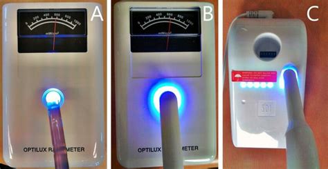Se Aprecian Las Mediciones En El Radiometro Optilux Kerr Demetron