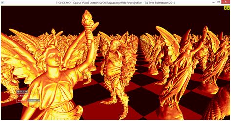 Voxel Game Engine Development Sparse Voxel Octree SVO Reprojection