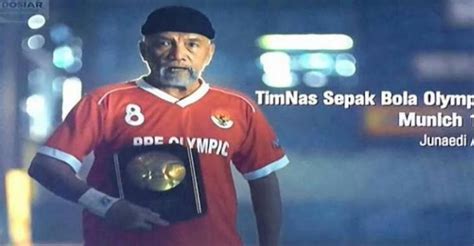 Legenda Timnas Indonesia Junaidi Abdillah Meninggal Pernah Hadapi Ajax