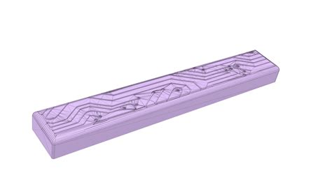 Spacebar Keycap With Pcb Od Autora T3d Design Stáhněte Si Zdarma Stl
