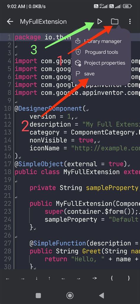 how to create extension java code help with chatgpt and create