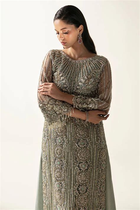 Mushq Fleur Luxury Eid Pret Meline Hoorain Designer Wear