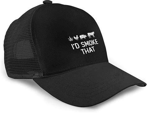 Id Smoke That Baseball Cap Men Women Classic Adjustable Plain Hat