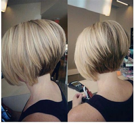 Pin By Bridget Zak On Hair Stacked Bob Hairstyles Short Hair Cuts
