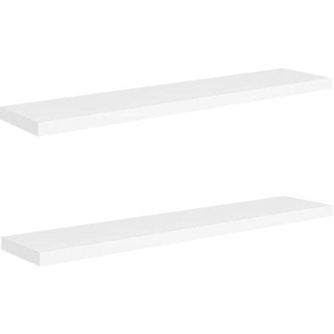 Tag Res Murales Flottantes Pcs Blanc X X Cm Mdf Tag Re