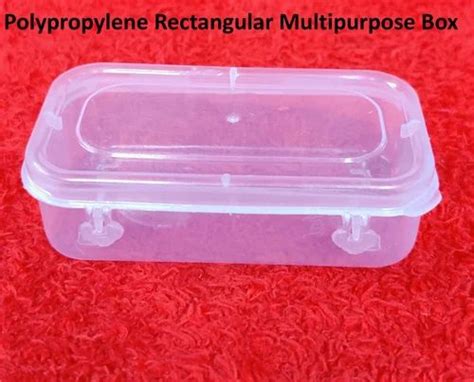 Polypropylene Rectangular Multipurpose Box 250 Ml At Best Price In