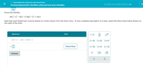 Solved TRIGONOMETRIC IDENTITIES AND EQUATIONS Proving Chegg Com