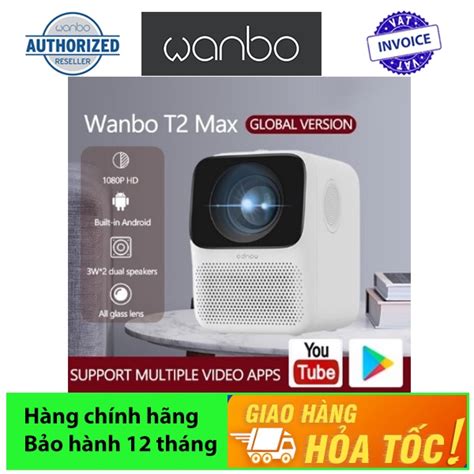 Android Projector Wanbo T Max Lcd Mini Smart Projector Supports P Led Light