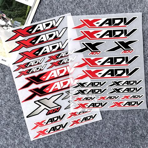ملصقات عاكسة للدراجة النارية ، ملحقات هوندا X أدف ، Xadv Xavi Xv
