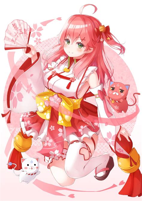 Sakura Miko 35p And Kintoki Hololive Drawn By Nyanreinyan007