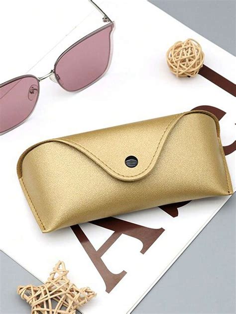 Portable Pu Leather Glasses Case Durable Soft Sunglasses Pouch Slim
