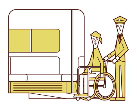 휠체어를 탄 사람여성의 일러스트 무료 일러스트 소재집 Kukukeke
