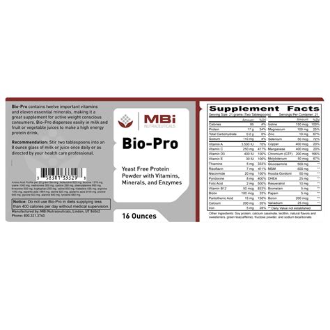 Bio Pro Mbi For Life