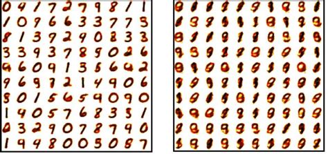 Digit Representations Learnt With STDP In An SNN With Excitatory Download Scientific