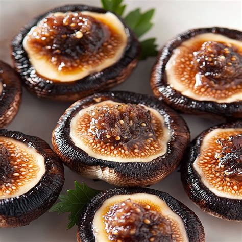 Fig And Blue Cheese Stuffed Mushrooms