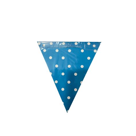 Mini Flage Bunting Blue Jiggles Party Store