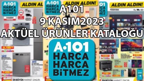 A101 9 KASIM 2023 KATALOĞU Bu Perşembe A101de neler var 9 Kasım 2023