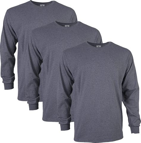 Gildan Mens Ultra Cotton Long Sleeve T Shirt Style G2400 Multipack