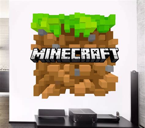 Minecraft Mural Decal